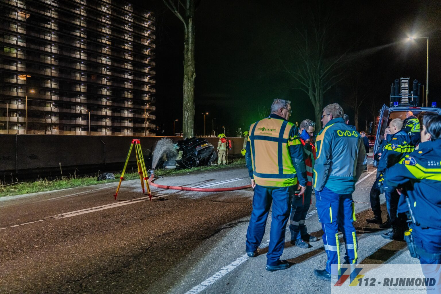 23-jarige automobilist overleden na botsing met boom | Abram van Rijckevorselweg Capelle aan den ...